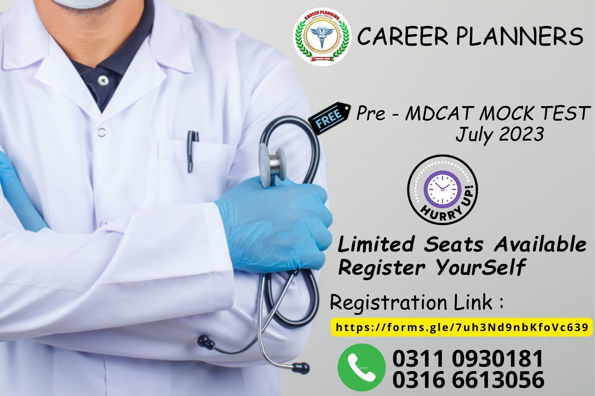 Free Mock Entry Test For MBBS in Pakistan 2023 - Career Planners